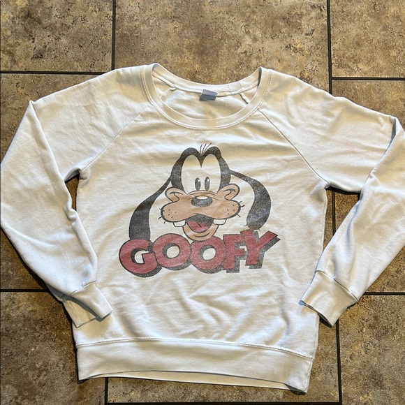 Disney | Sweaters | Vintage 8s Goofy Graphic Womens Sweater | Poshmark